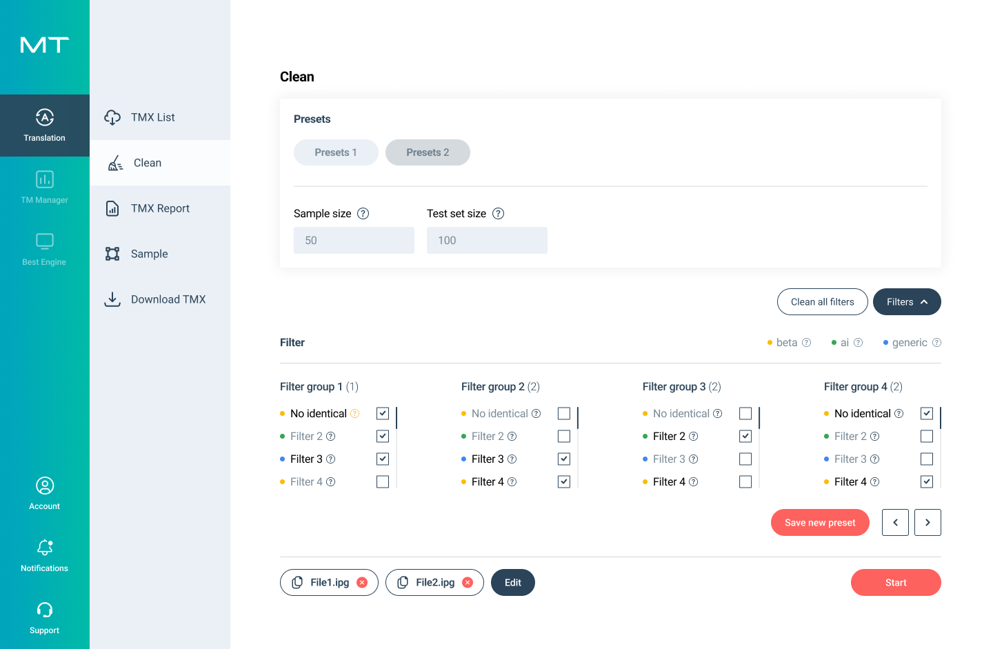 TMX Cleaner - Custom.MT