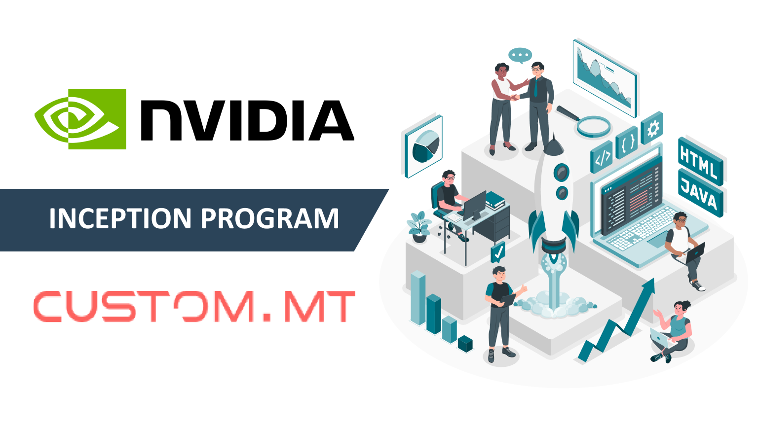 Custom.MT enrolls in the Nvidia Inception program | Custom.MT