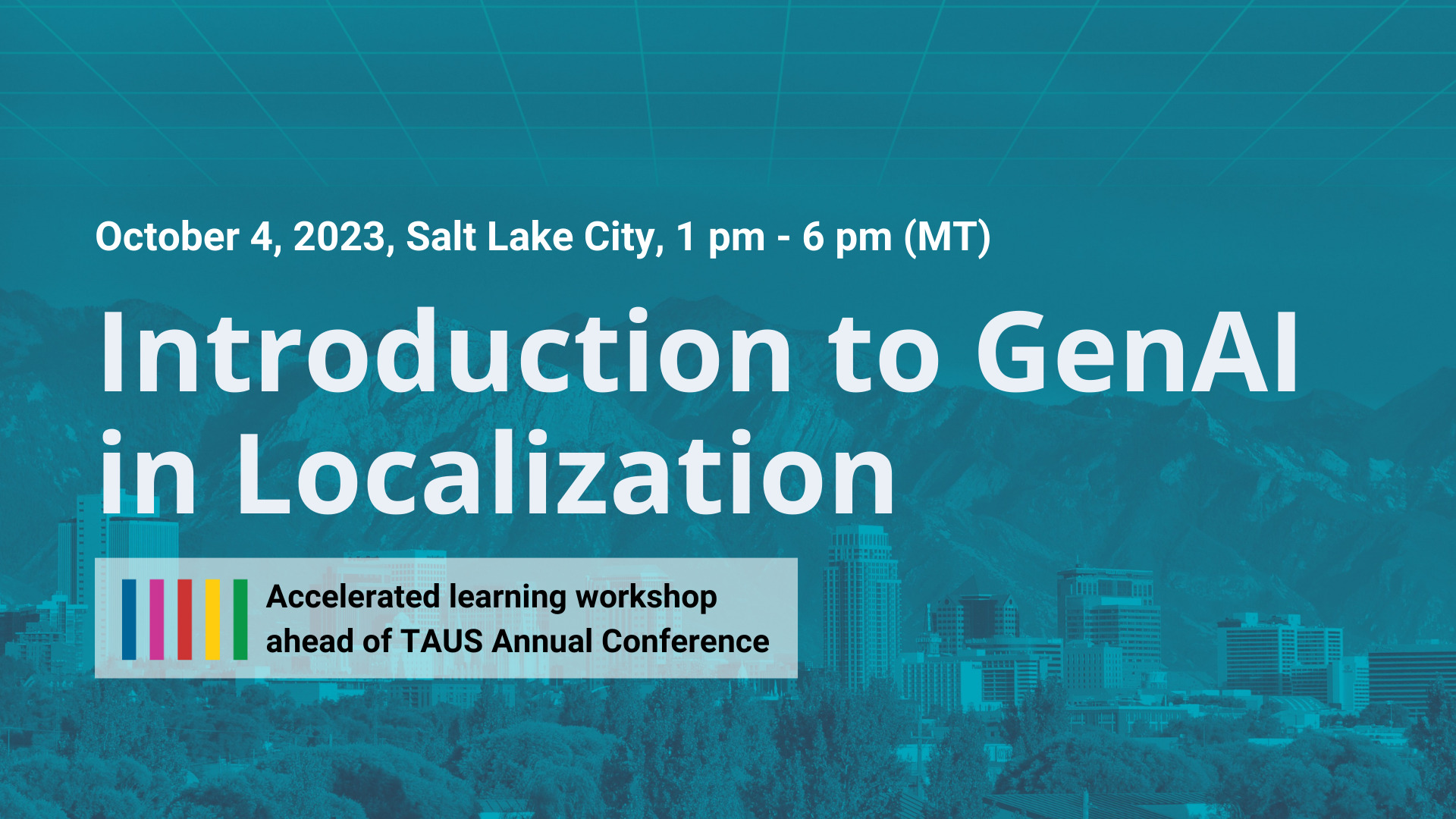 Events: GenAI in Localization Forum | Custom.MT